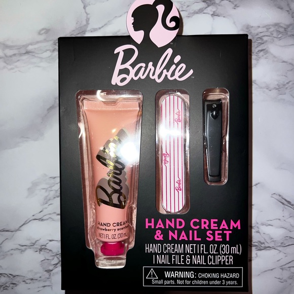Barbie | Bath & Body | Barbie Hand Cream Nail Set New | Poshmark
